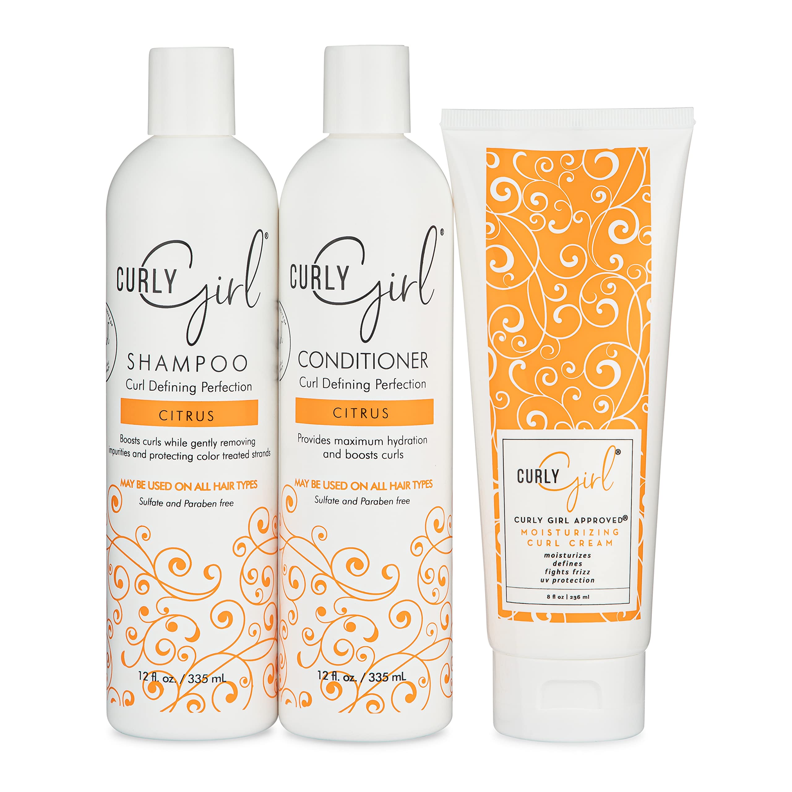 Mua NEW Curly Girl Curly Hair Shampoo, Conditioner and Moisturizing ...
