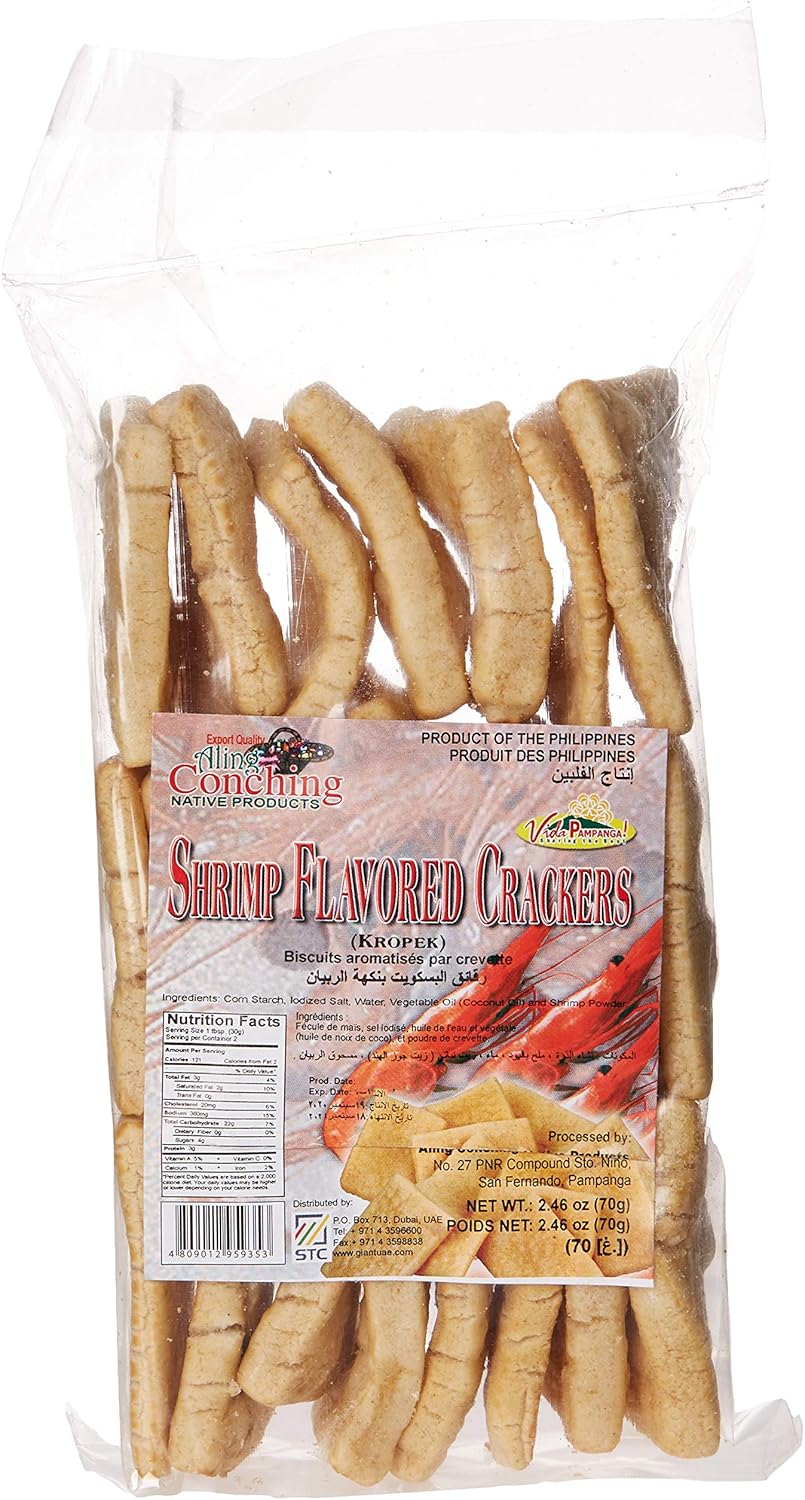 Aling Conching Shrimp Crackers Kropek, 70 gm: Buy Online at Best Price ...
