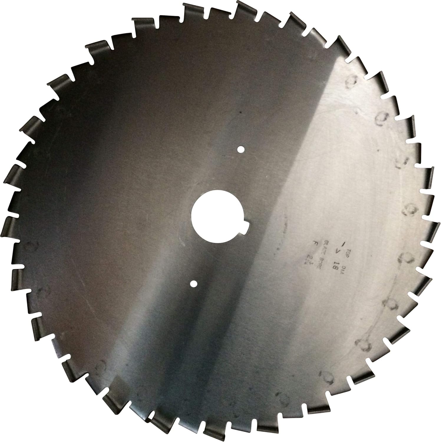 DisperseTech Dispersion Blade - 16" Diameter F Blade - Sawtooth with a ...