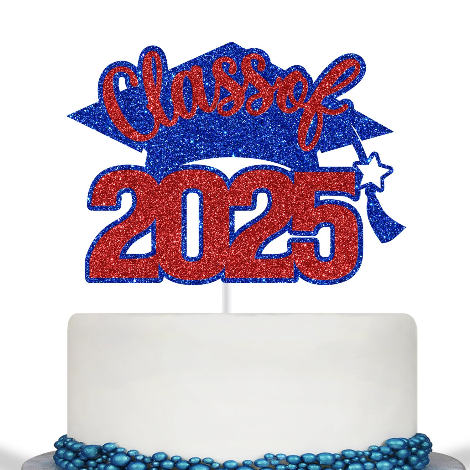 Class of 2025 Cake Topper, 2025 Graduation Cake Topper, Congrats Grad ...