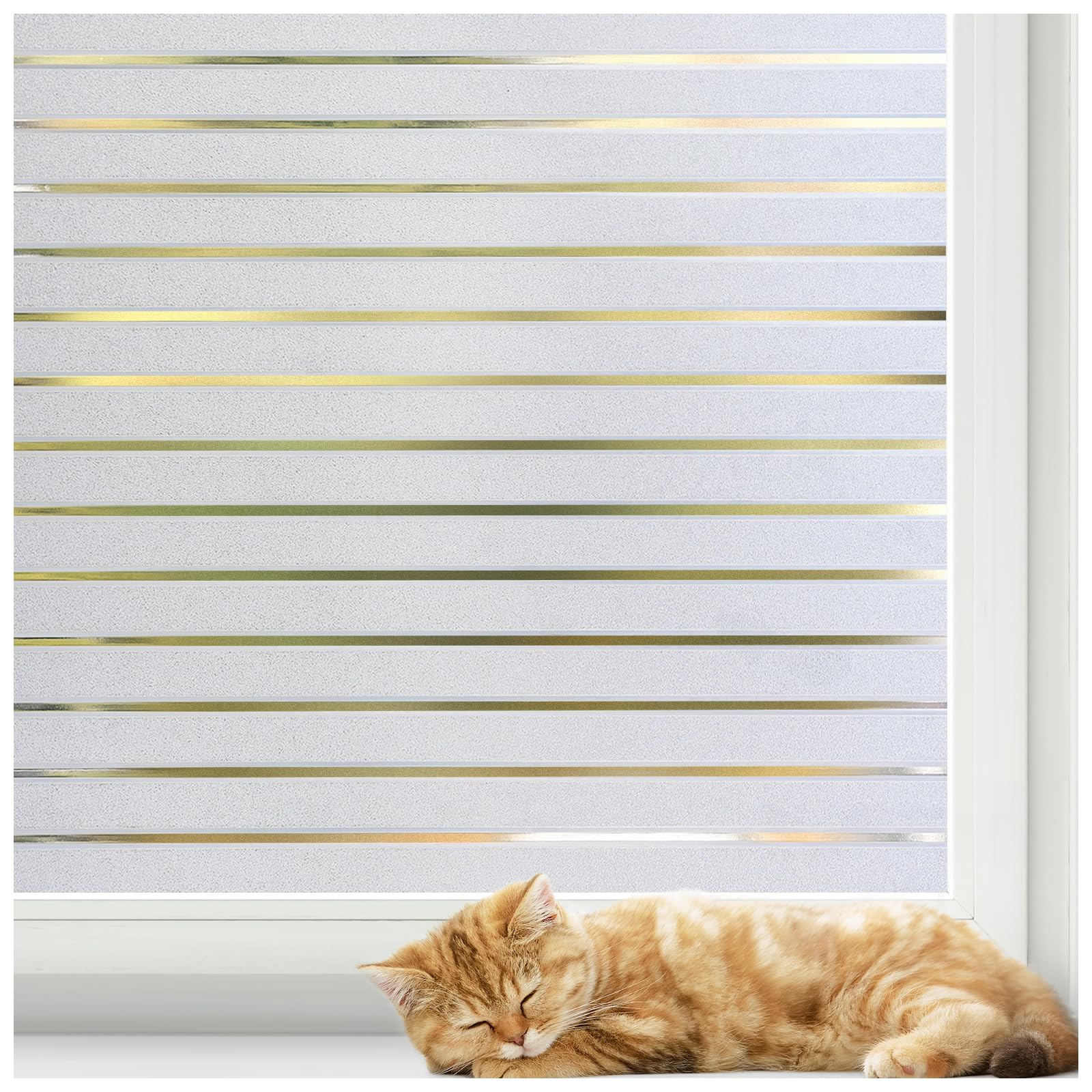 rabbitgoo Window Privacy Film, Frosted Glass Film, Two Way Glass ...