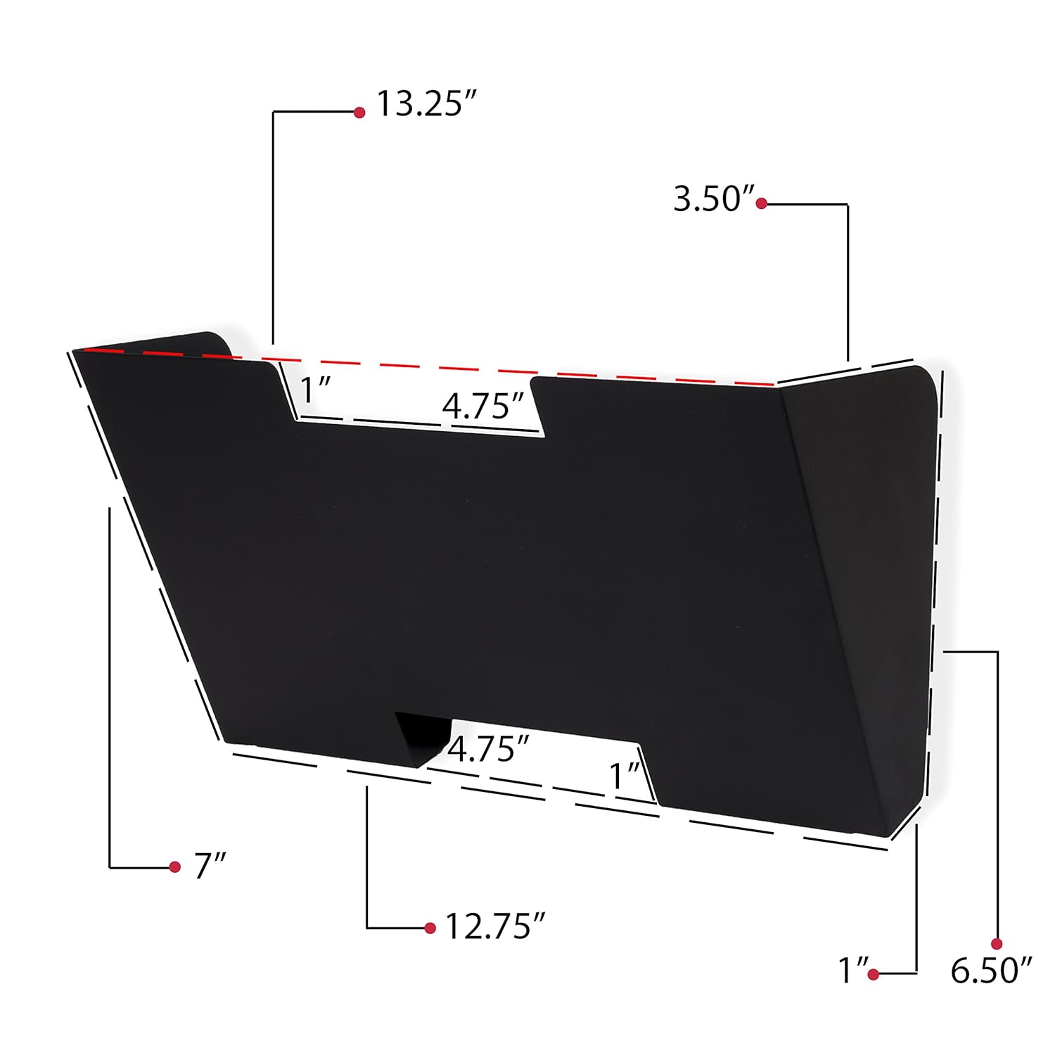 Hanging Wall Files Wallniture Lisbon Wall File Holder Metal Vertical ...