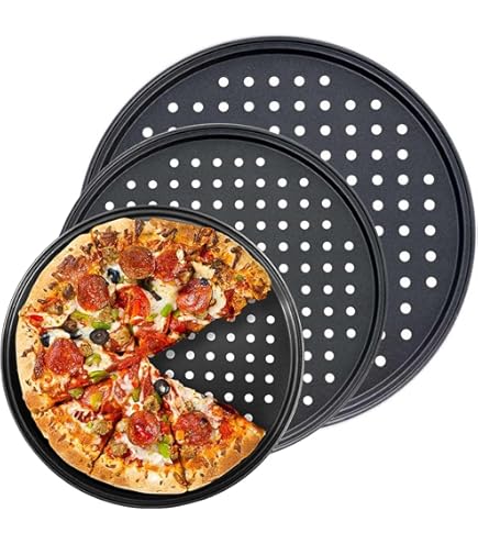 12 Inch Pizza Pan With Holes 12 Inch Pizza Screens, 12 Pack - For ...