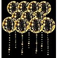 Amazon.com: LED Balloons 10 Pack, Light Up Balloons 20 Inches Clear ...