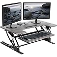 Amazon.com: VIVO 36 inch Height Adjustable Stand Up Desk Converter, V ...