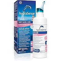 HydraSense Ultra-Gentle Mist Nasal Spray, Baby Nasal Care, 100% Natural ...