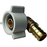 Amazon.com: 10 PIECES XFITTING 1/2" PEX X 1/2" FEMALE NPT THREADED SWIVEL ELBOW BRASS CRIMP ...