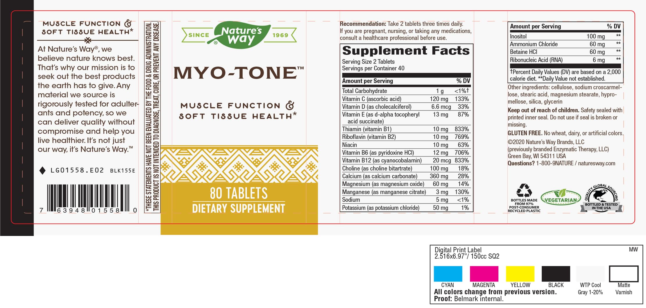Mua Nature's Way Myo-Tone - Muscle Function & Soft Tissue Health ...