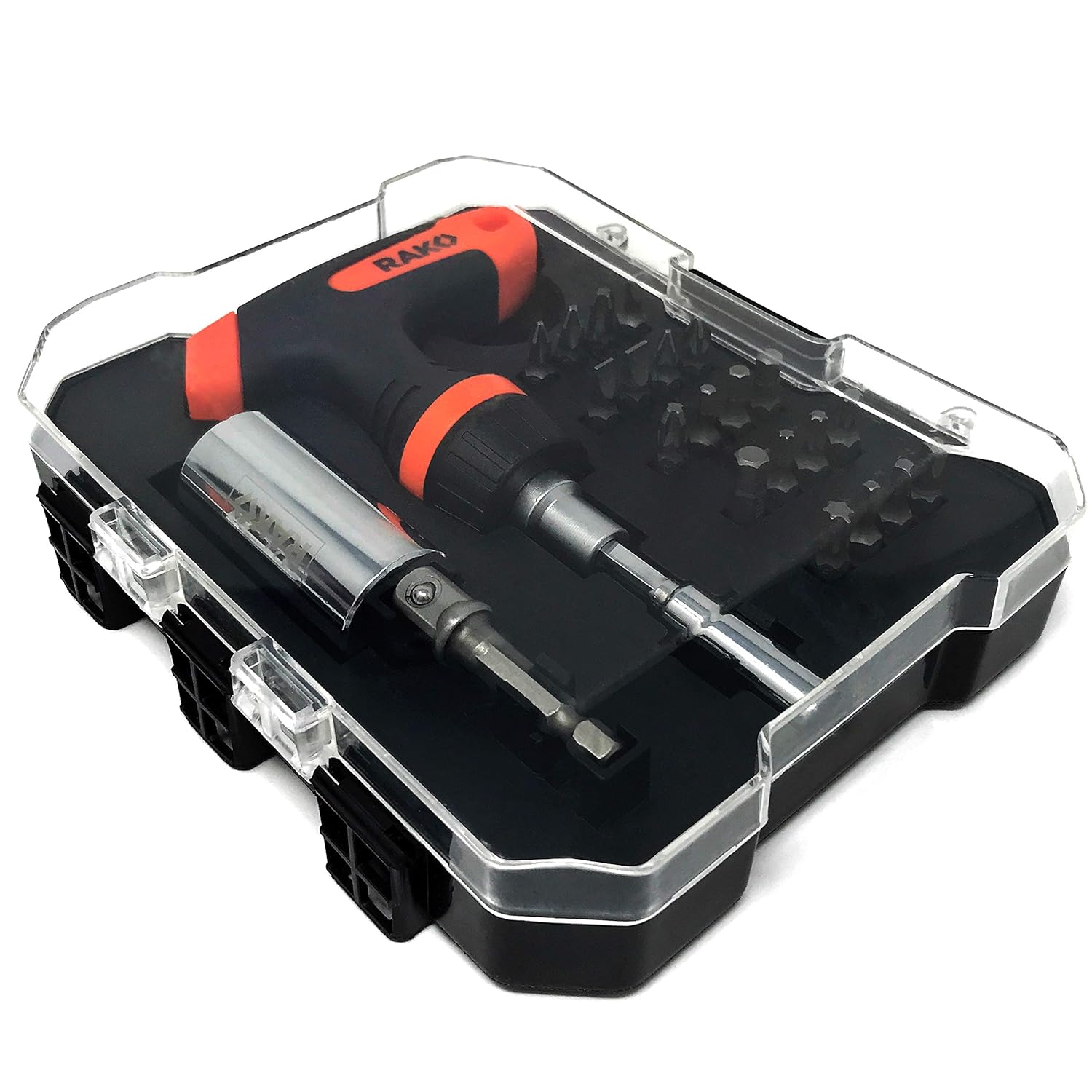 RAK Universal Socket 25Pc Tool Set with Multi-Function Ratchet Driver ...