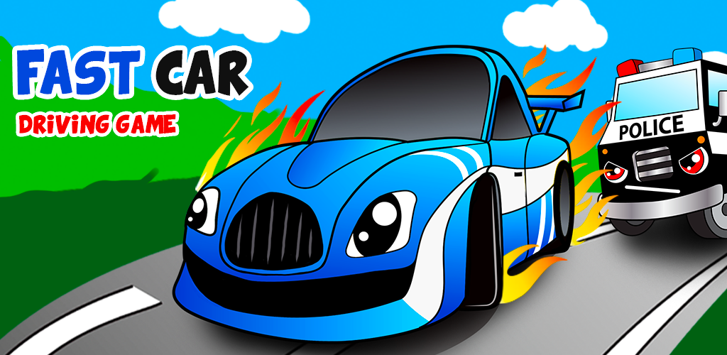 Fast car games for little kids: Drive your cool car through highway ...