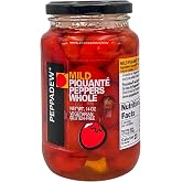 Amazon.com : Peppadew Mild Whole Sweet & Spicy Piquante Peppers, 14 ...