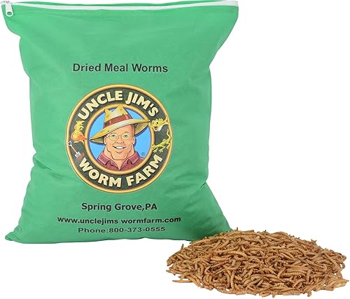 Uncle Jim's Worm Farm 2 Pound Dry Meal Worms in Oman | Whizz Mealworms