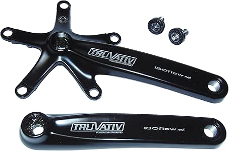Amazon.com : Truvativ ISOflow 2.1 Powerspline Road Bike Double Crank ...