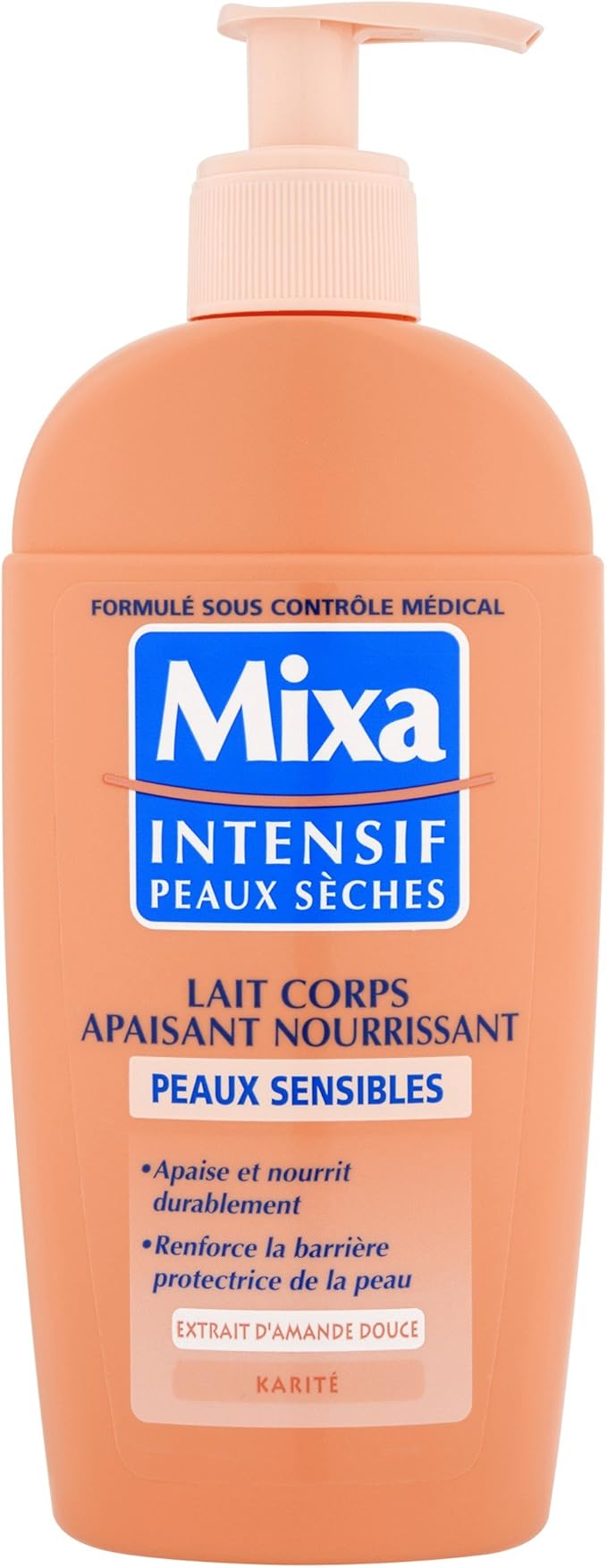 Mixa Intensif Peaux Sèches - Lait Corps Apaisant Nourrissant pour Peaux ...