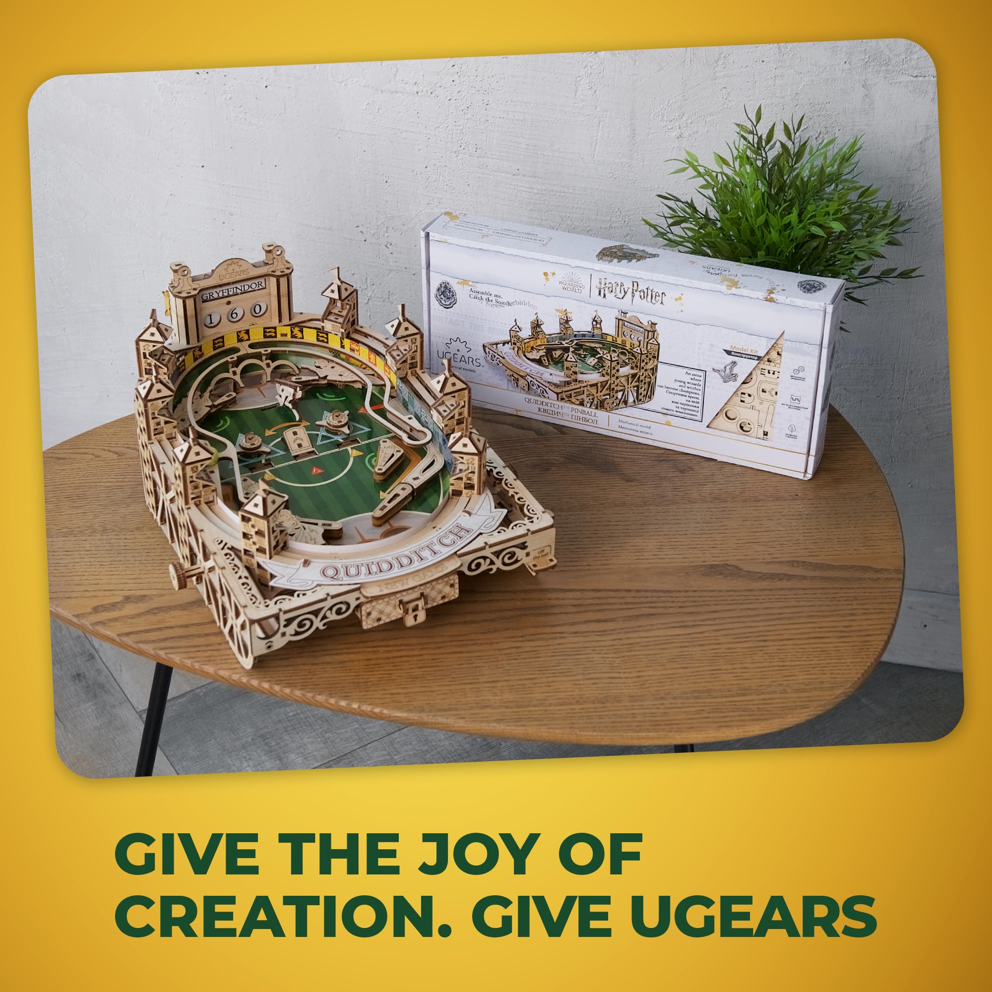 Mua UGEARS Harry Potter Quidditch Pinball Machine - Wooden Models to ...