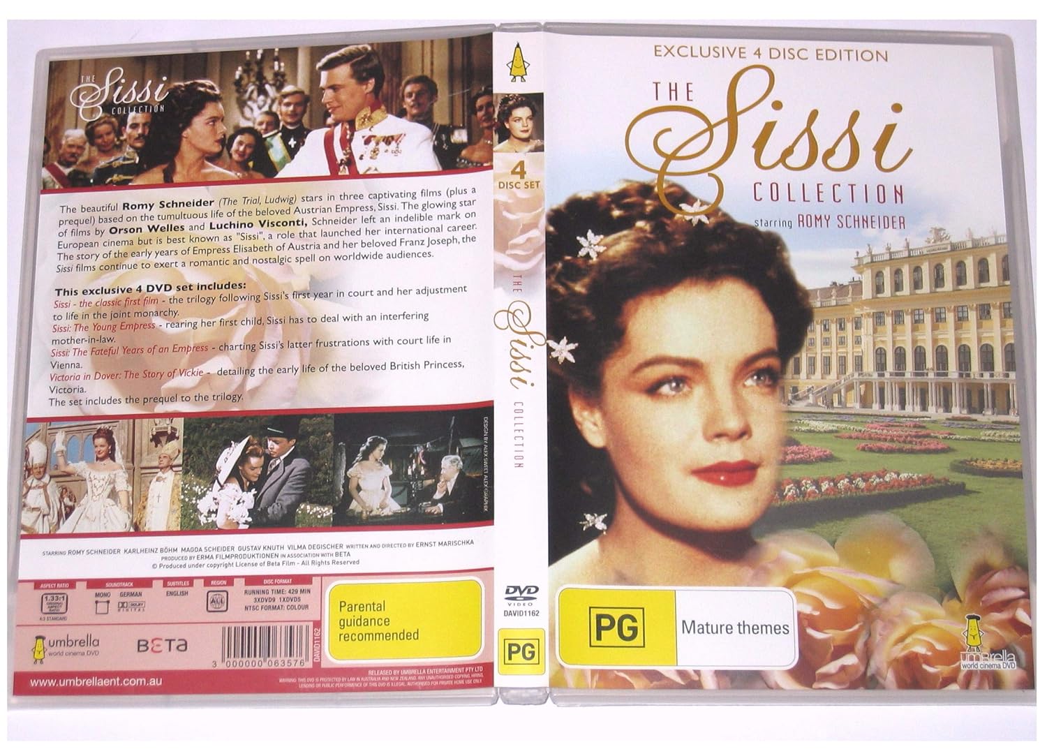 The Sissi Collection [4 DVDs]: Amazon.de: Romy Schneider, Kaiserin Elisabeth, Sissi, Karlheinz ...