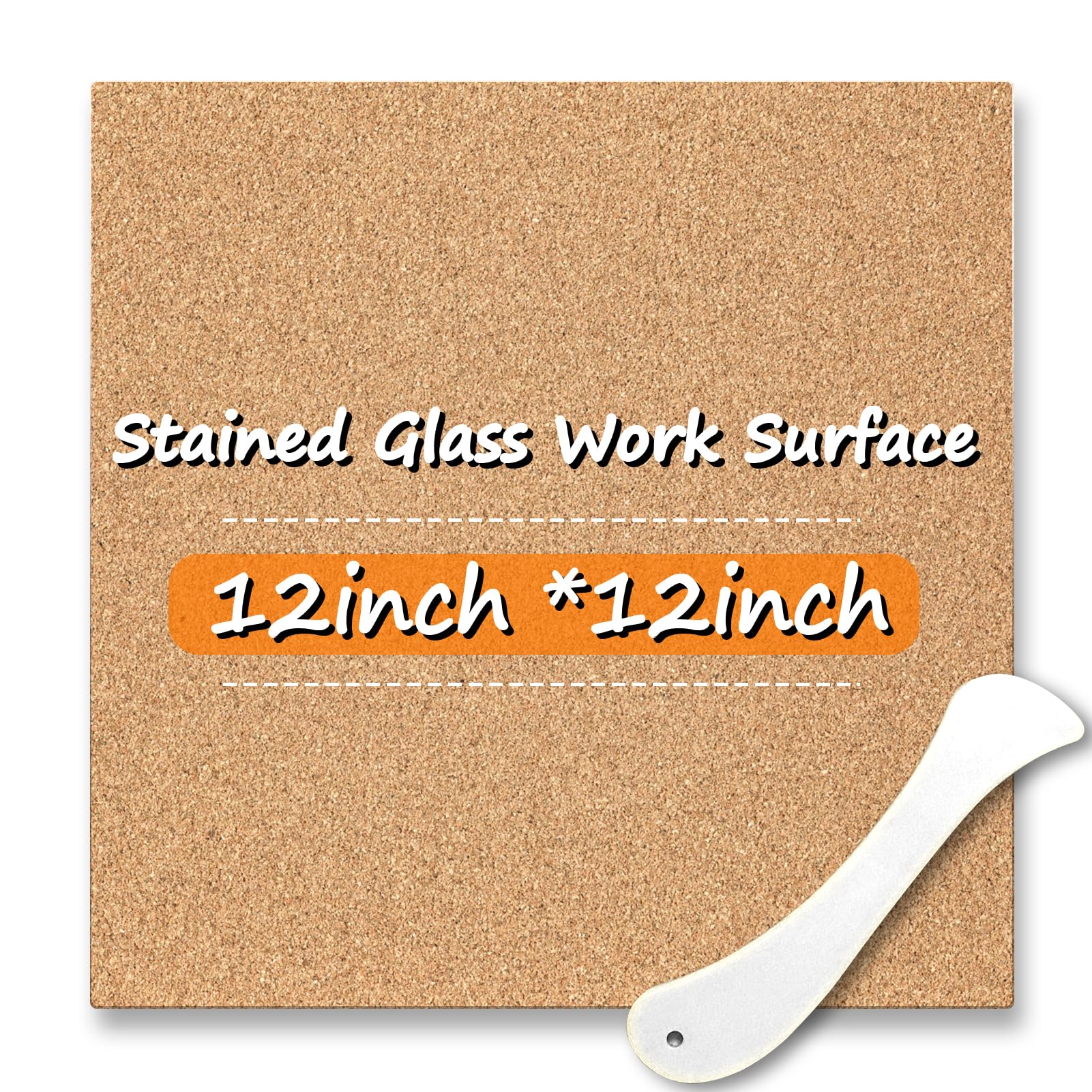 Mua 12" X 12" Stained Glass Supplies, 1/2" Thick Heat Resistant Stained ...
