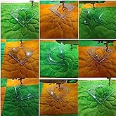 Amazon.com : HONEYSEW Free Motion Quilting Template Sewing Ruler ...