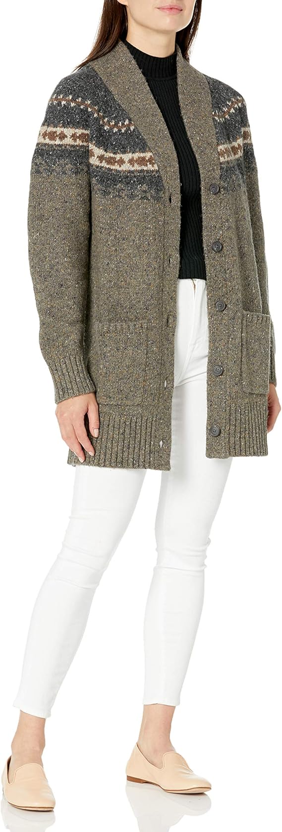 Pendleton Women's Donegal Knit Cardigan Sweater: Amazon.co.uk: Clothing