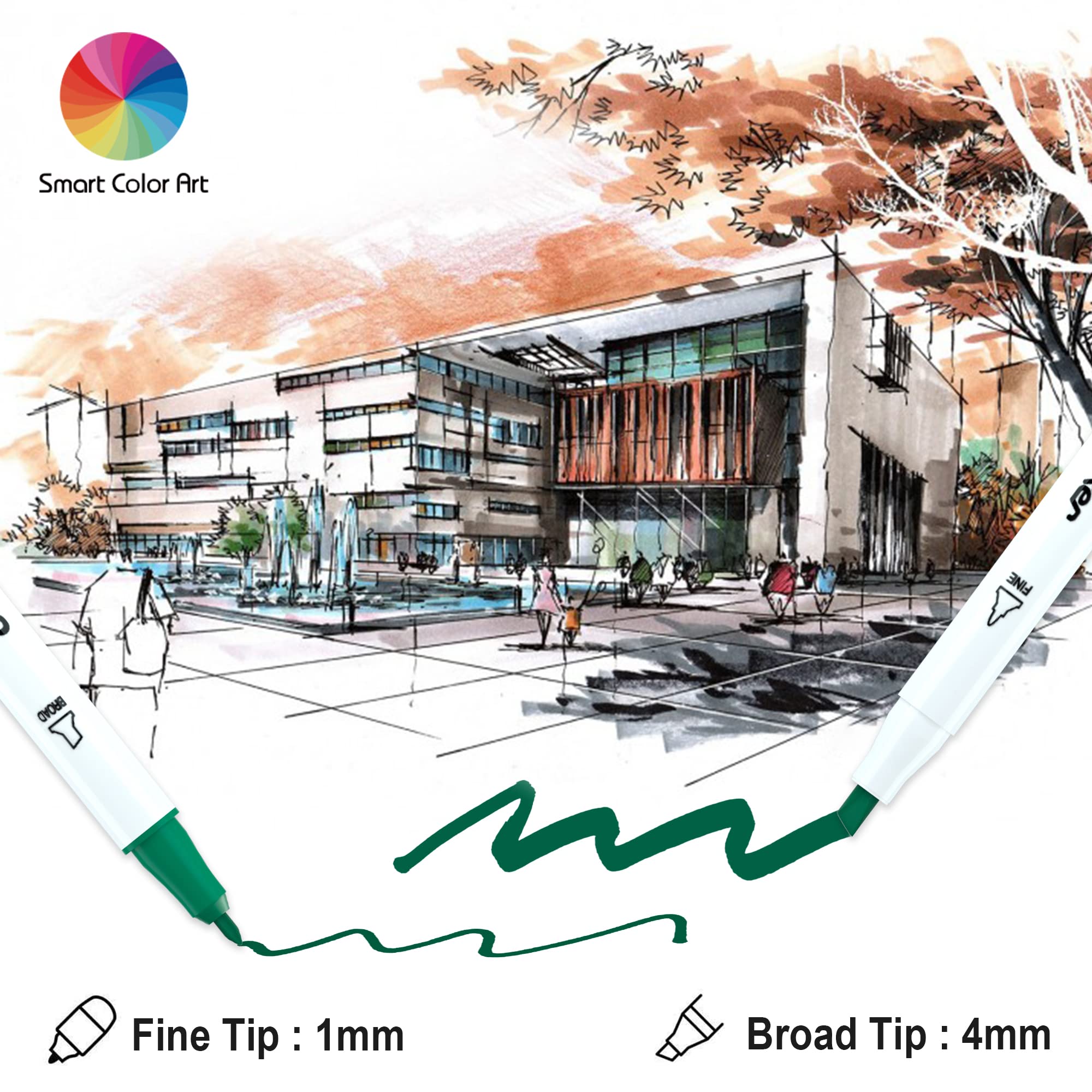 Mua Art Markers, 65 Coloring Markers and 1 Blender, 66 Pack Alcohol ...