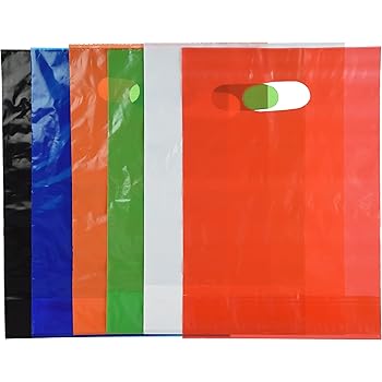 Amazon.com: Assorted Colored Plastic Bags (50 pc): Toys & Games