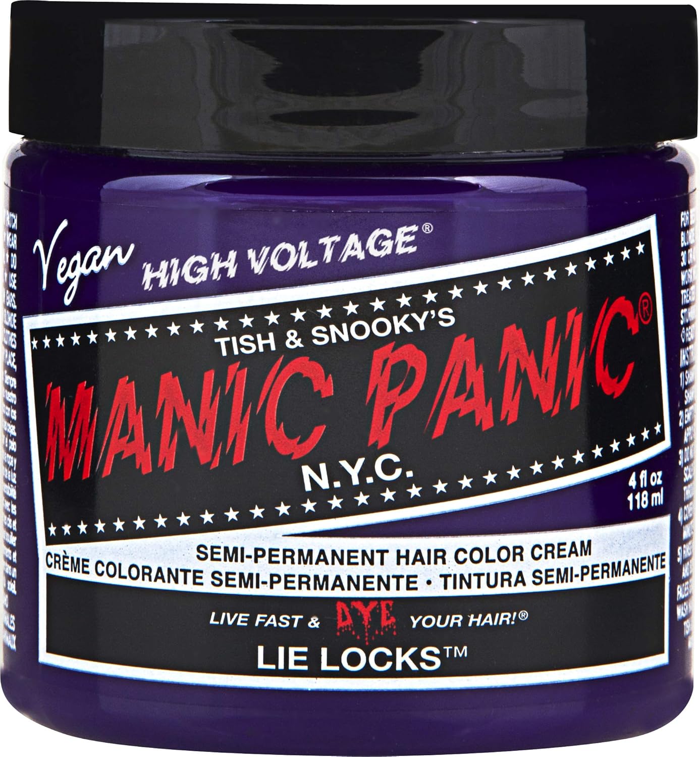 Manic Panic Semi-Permanent Lie Locks Hair Dye 4 oz: Amazon.ca: Toys & Games
