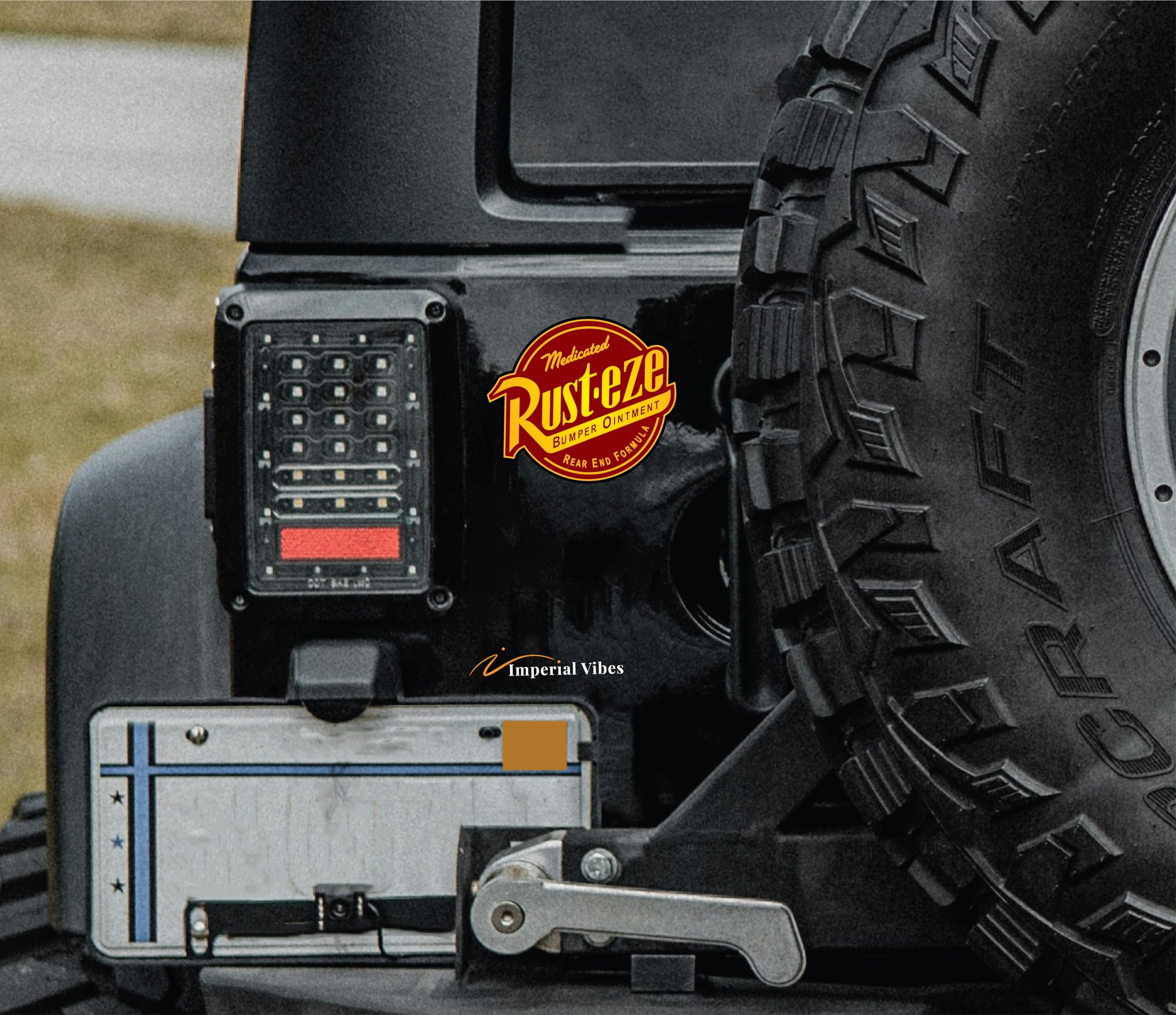 Mua IMPERIAL VIBES – Rust-Eze Sticker – Vinyl Decal for Car, Truck, and ...