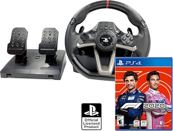 Volant et pédales PS4 Originale Sous licence PlayStation 4 RWA Apex ...