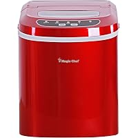 Amazon.com: Magic Chef 27-Lb. Portable Black Countertop Ice Maker, 27 ...