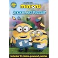 Amazon.com: Minions: Sticker Art Puzzles: 9781645174288: Kaplan, Arie ...