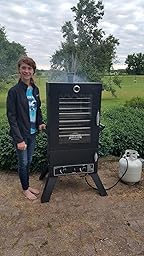 Amazon.com : Smoke Hollow 44241GW 44-Inch 2-Door Propane Gas Smoker ...