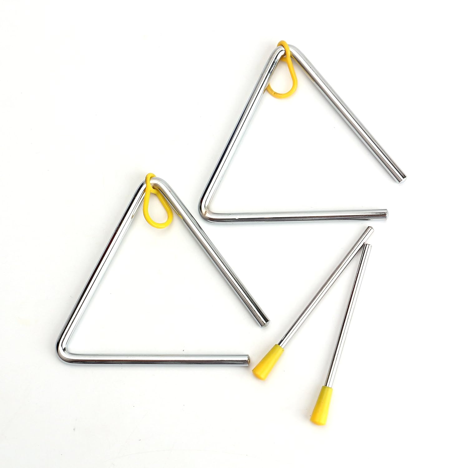 Foraineam Hand Percussion Instrument Triangles with: Amazon.in: Electronics