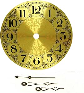 Amazon.com: 5inch Brass Clock Face : Home & Kitchen