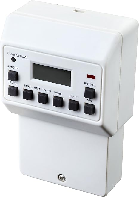 Masterplug TEIH7 24 Hour 7 Day Programmable Electronic Timer For masterplug-teih7-24-hour-7-day-programmable-electronic-timer-for
