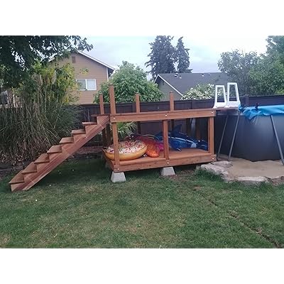 8-Step Pressure-Treated Cedar-Tone Stair Stringer, Philippines | Ubuy