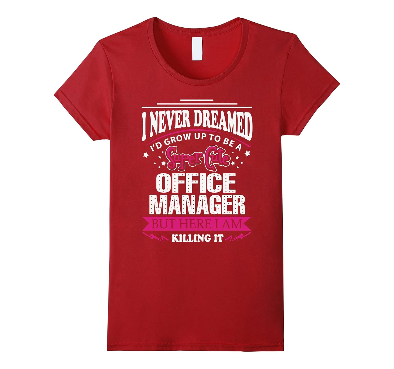 Office Manager T-Shirt-4LVS