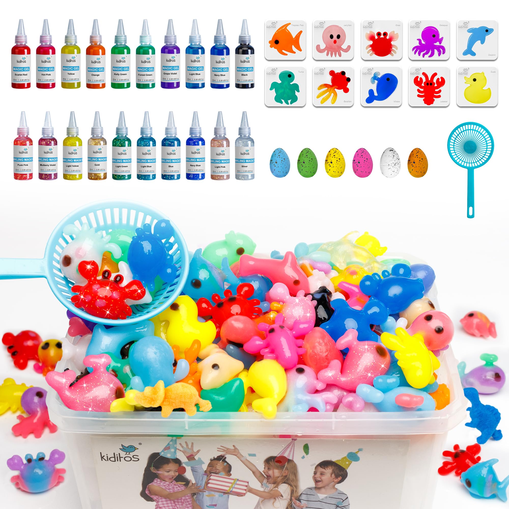 Mua 20 Colors New Magic Water Elf Toy Kit,Aqua Fairy Water Gel Kit with ...