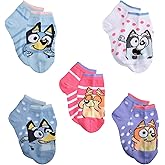 Amazon.com: Bluey Socks for Toddlers 2T-4T For Kids - Bundle with 5 ...