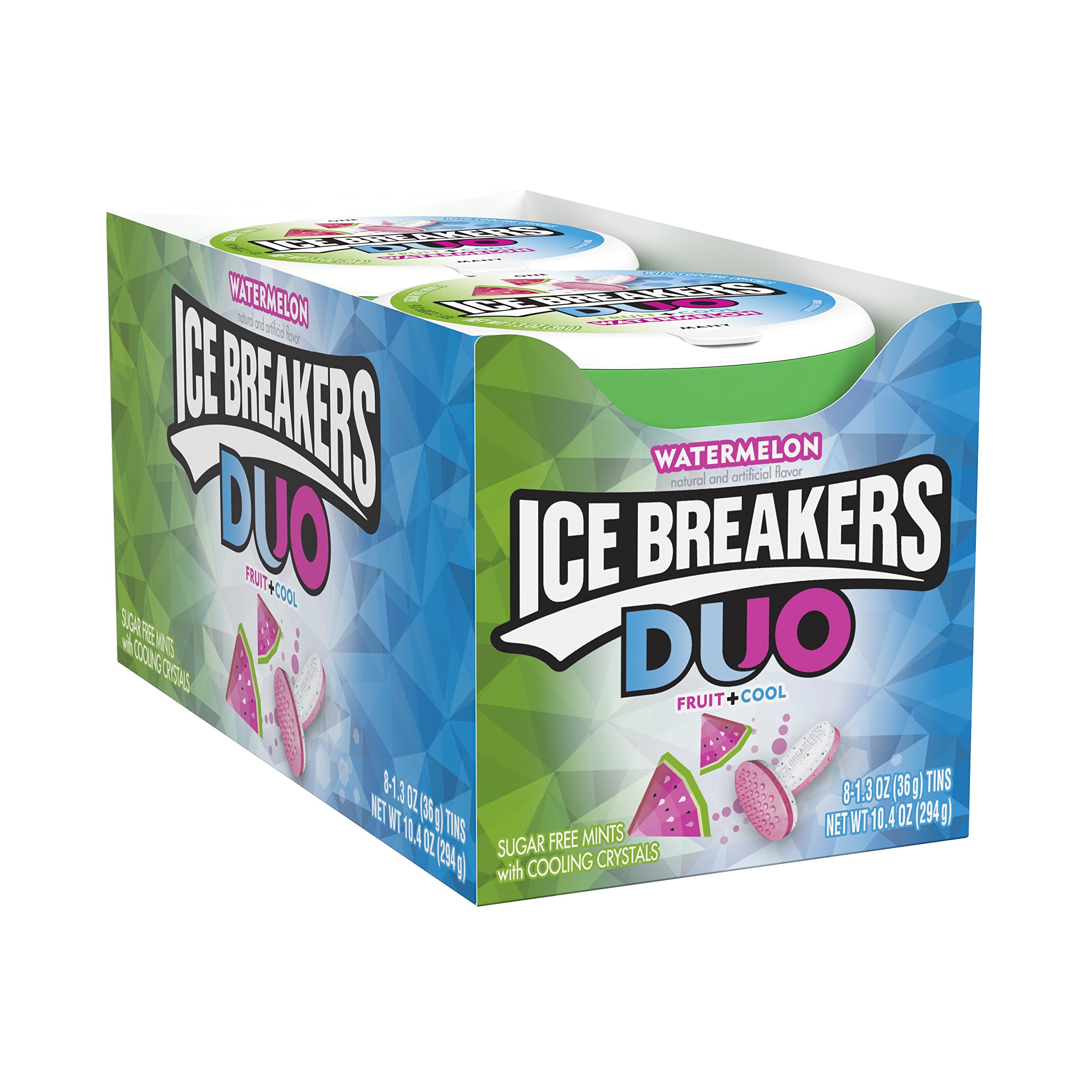 Amazon.com : ICE BREAKERS Duo Sugar Free Mints, Raspberry, 1.3 Ounce ...