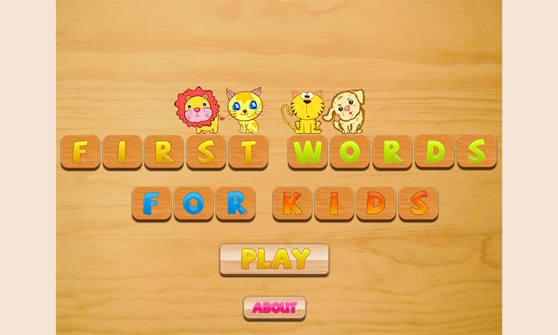 First Words For Kids:Amazon.com:Appstore for Android
