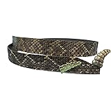 Treasure Gurus Eastern Diamondback Rattlesnake Western Cowboy Hat Band ...