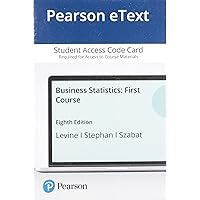 Business Statistics: A First Course: Levine, David, Stephan, David ...