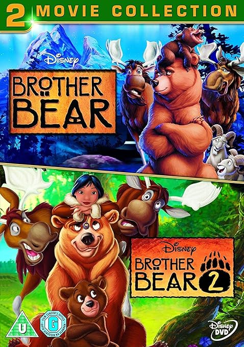 2 Movie Collection: Brother Bear / Brother Bear 2 [DVD]: Amazon.ae