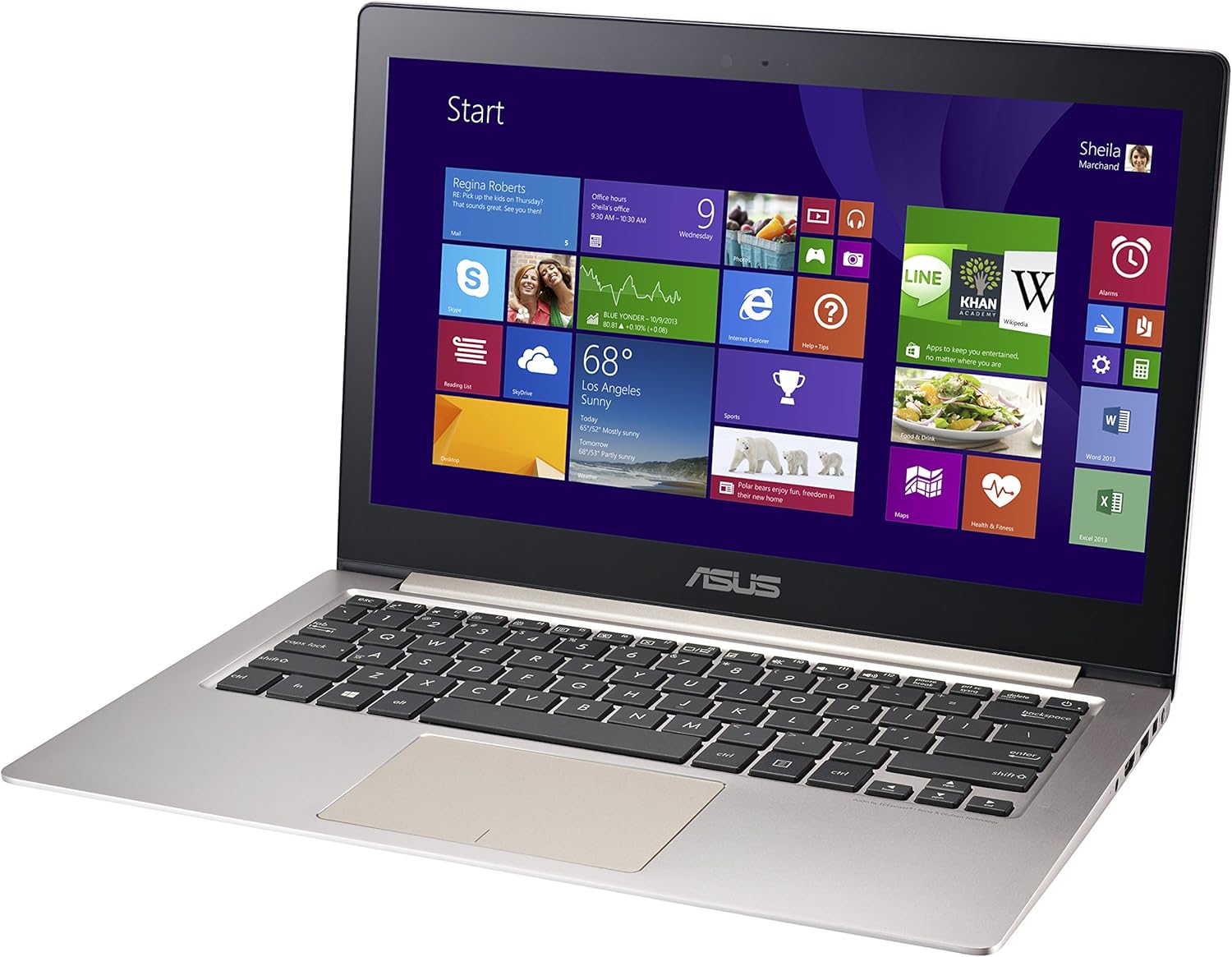 Asus Zenbook UX303LA-C4157H PC portable Tactile 13" Argent (Intel Core ...