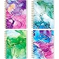 Amazon.com : HIBOX 4PCS Mini Spiral Notepads A6, Marbleized Pocket ...