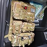 Amazon.com: Universal Tactical Car Seat Back Organizer Bag Tactical ...