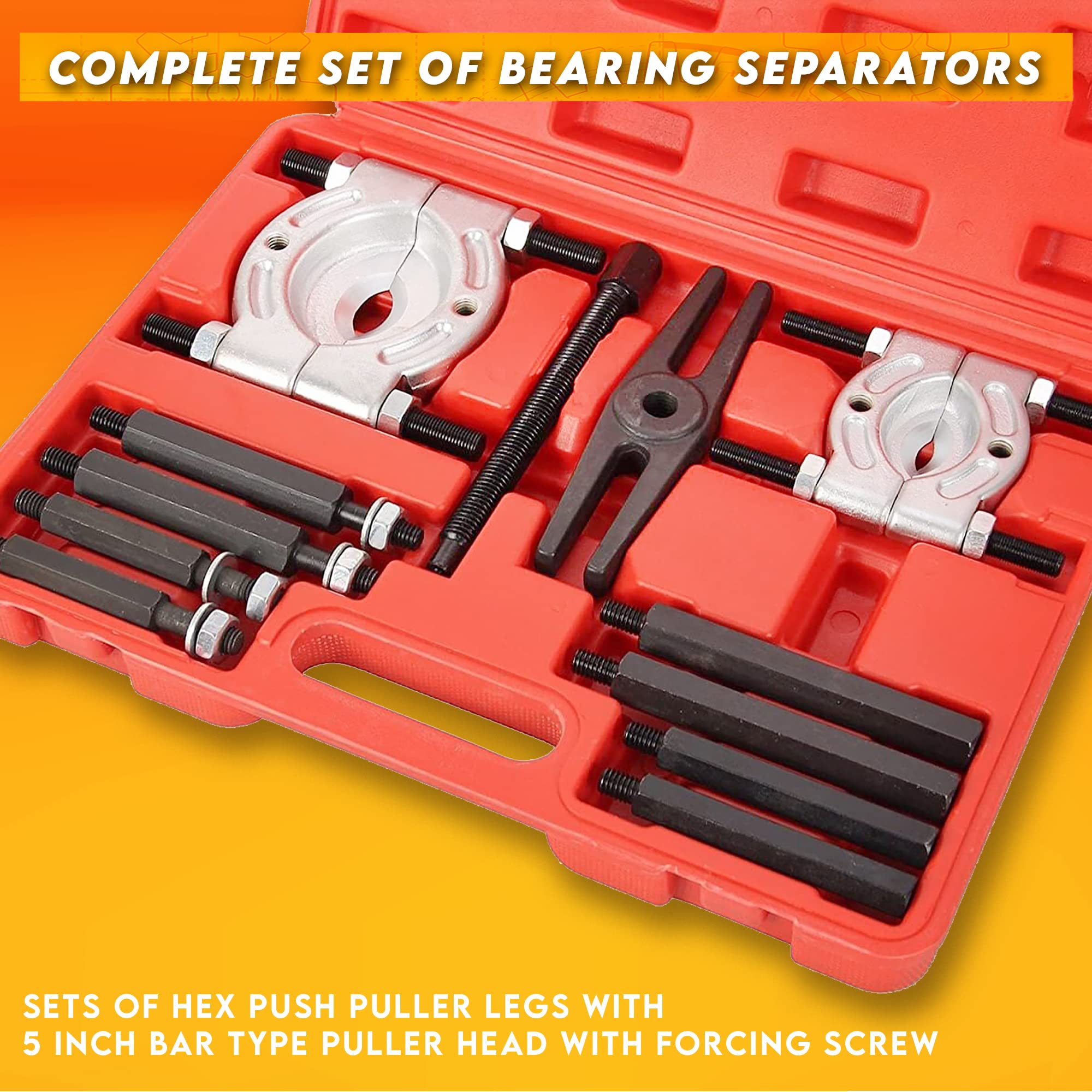 Mua Shankly 5 Ton Capacity Bearing Puller Set or Gear Puller, Universal ...