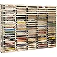 Amazon.com: Kingdom Clear Acrylic Wall Mount Cassette Tape Rack/Stamp ...