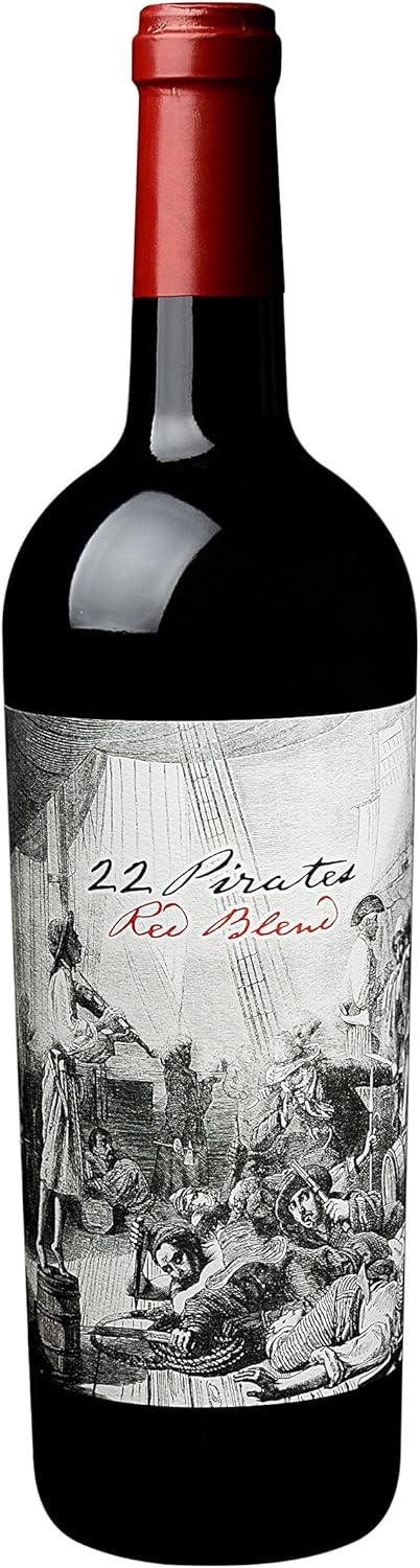 22 Pirates, Red Blend, 750mL at Amazon's Wine Store