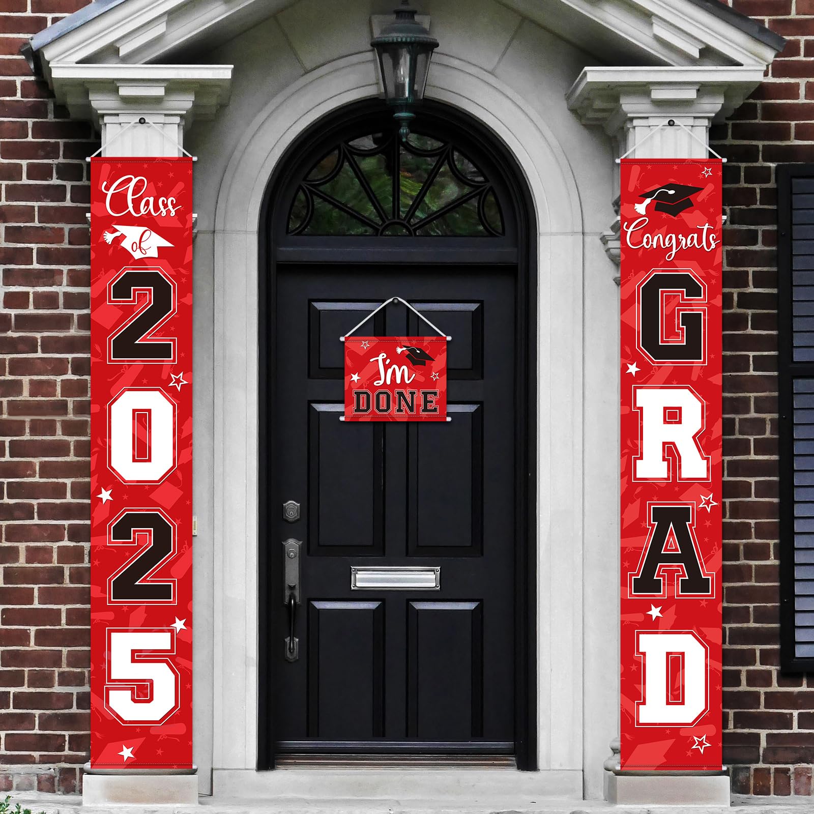 Moukeren 3 Pieces 2025 Graduation Party Decorations Graduation Porch ...